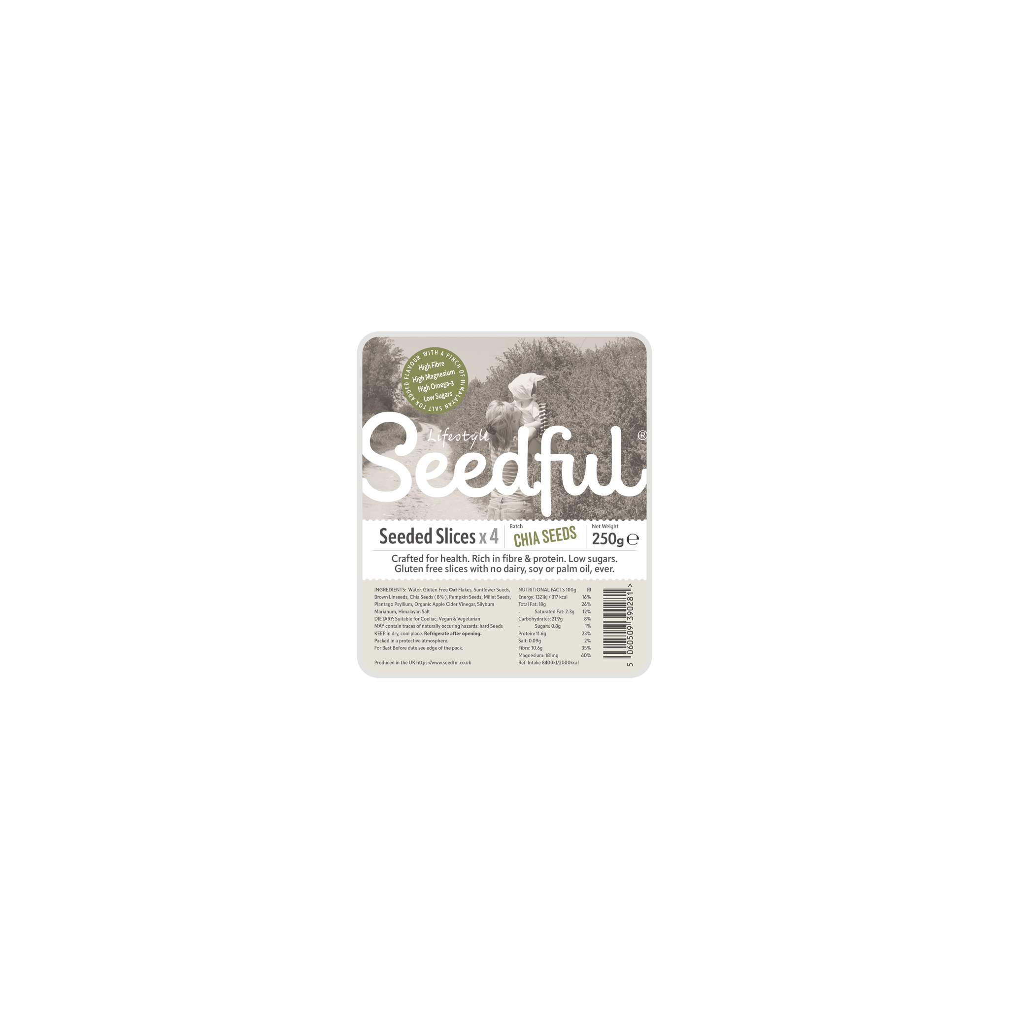 Seedful Original Slices | Seed-Based Nut-free & Gluten-Free Bread ...